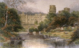Prints of Warwickshire - hand coloured etchings and engravings