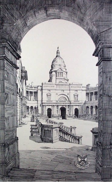 Prints of Scotland, hand coloured etchings and engravings