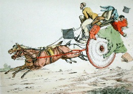 Etchings and engravings, caricatures and humorous